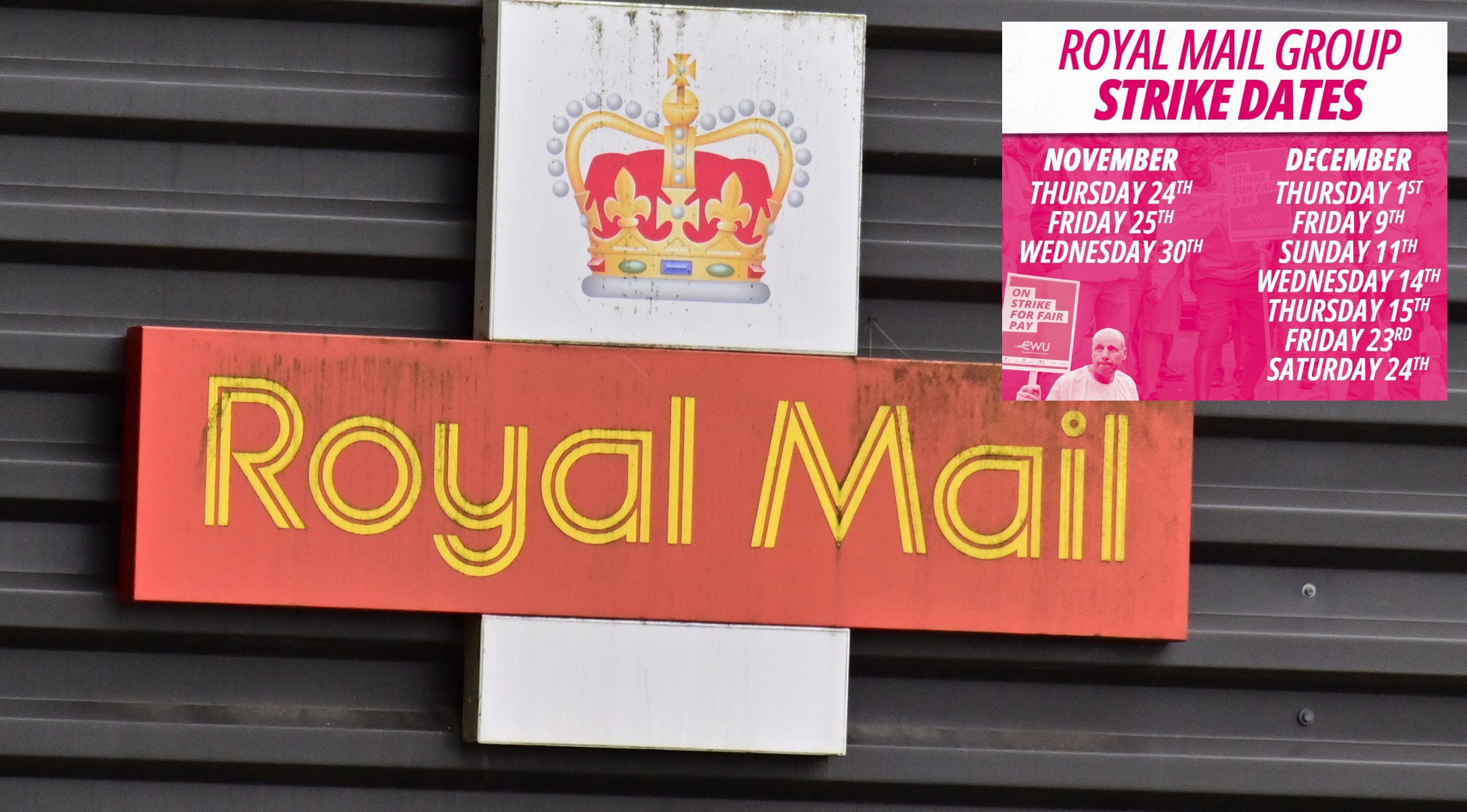 Royal Mail CEO sends email of regret as December strikes continue ...