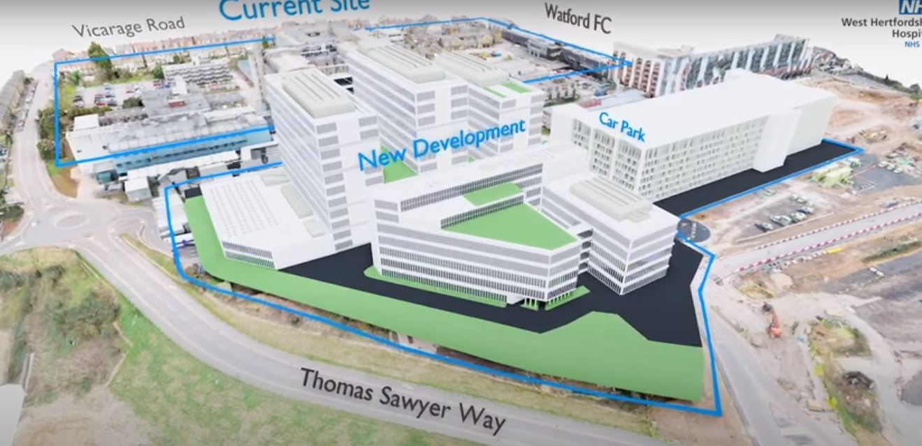 A New Watford Hospital will be 'fully funded' and built by 2030 - Wat News