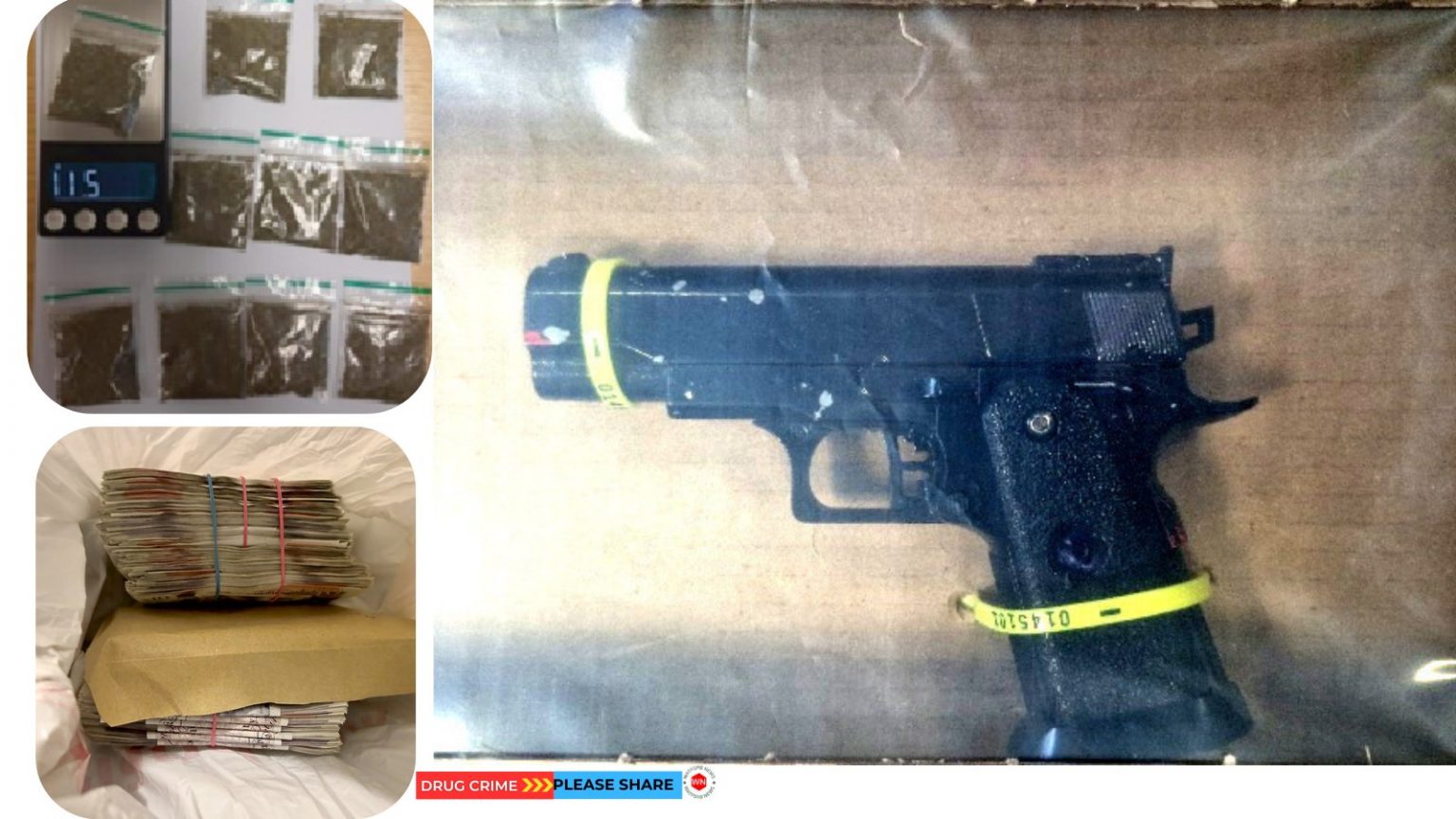 Drug Dealing Gangs Arrested in county lines operation seized drugs ...