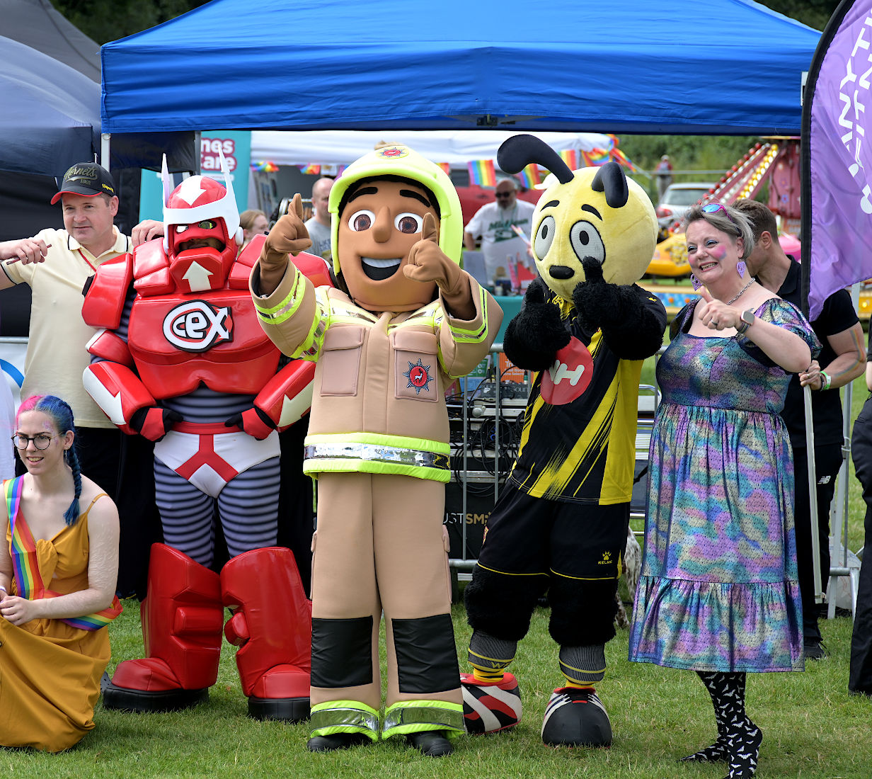 Herts Pride Cassiobury Park day event 2023 - Wat News