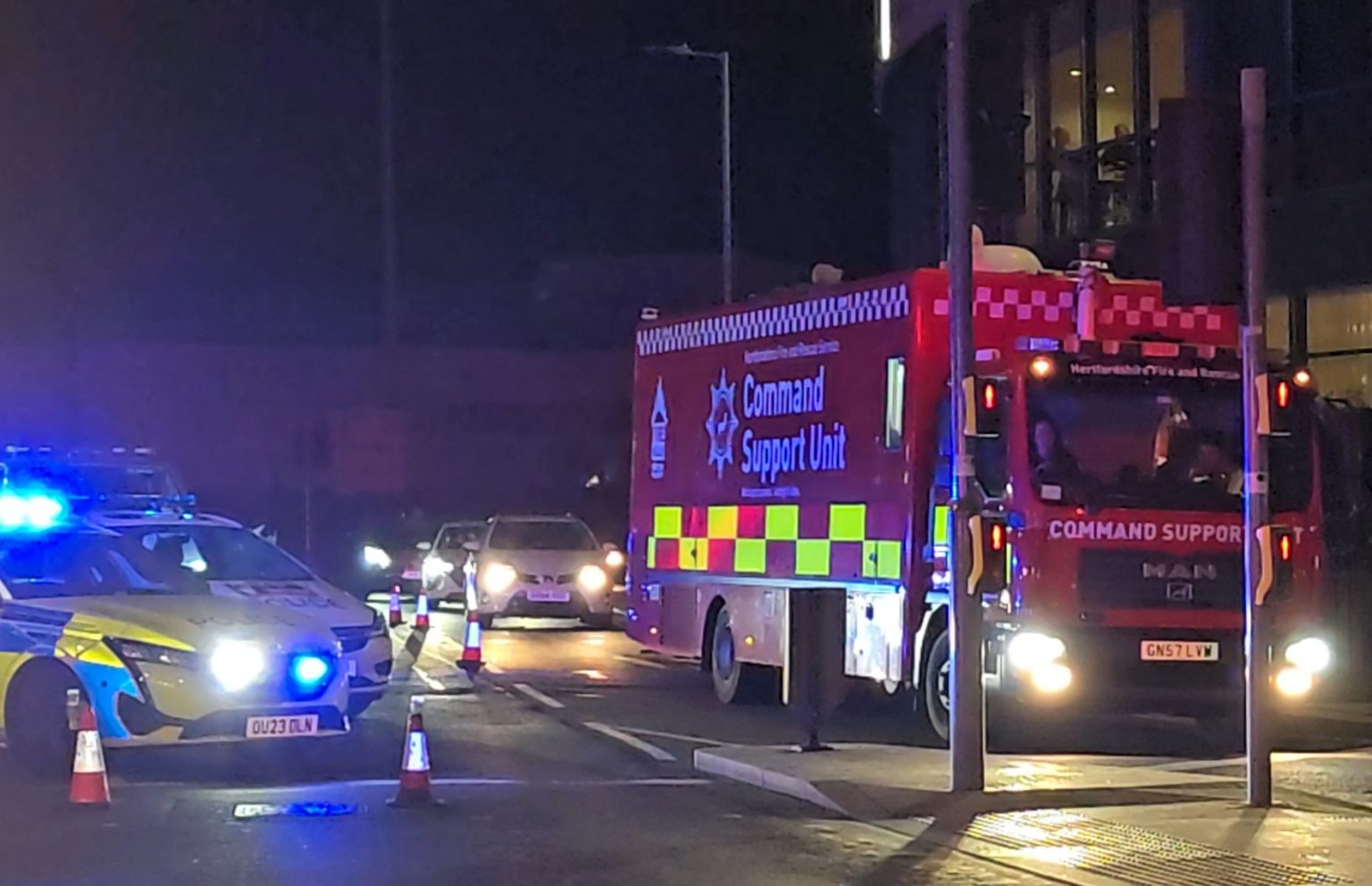 YMCA High Rise Evacuated as Fire Emergency in Watford Town Centre ...